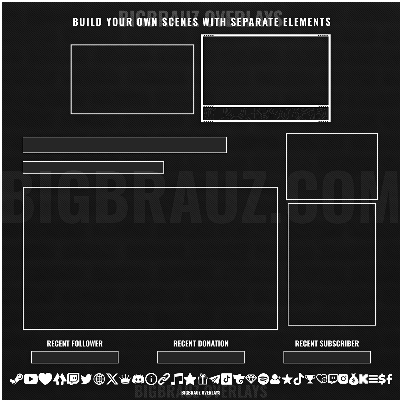 Black and white overlays pack - free – BIGBRAUZ OVERLAYS
