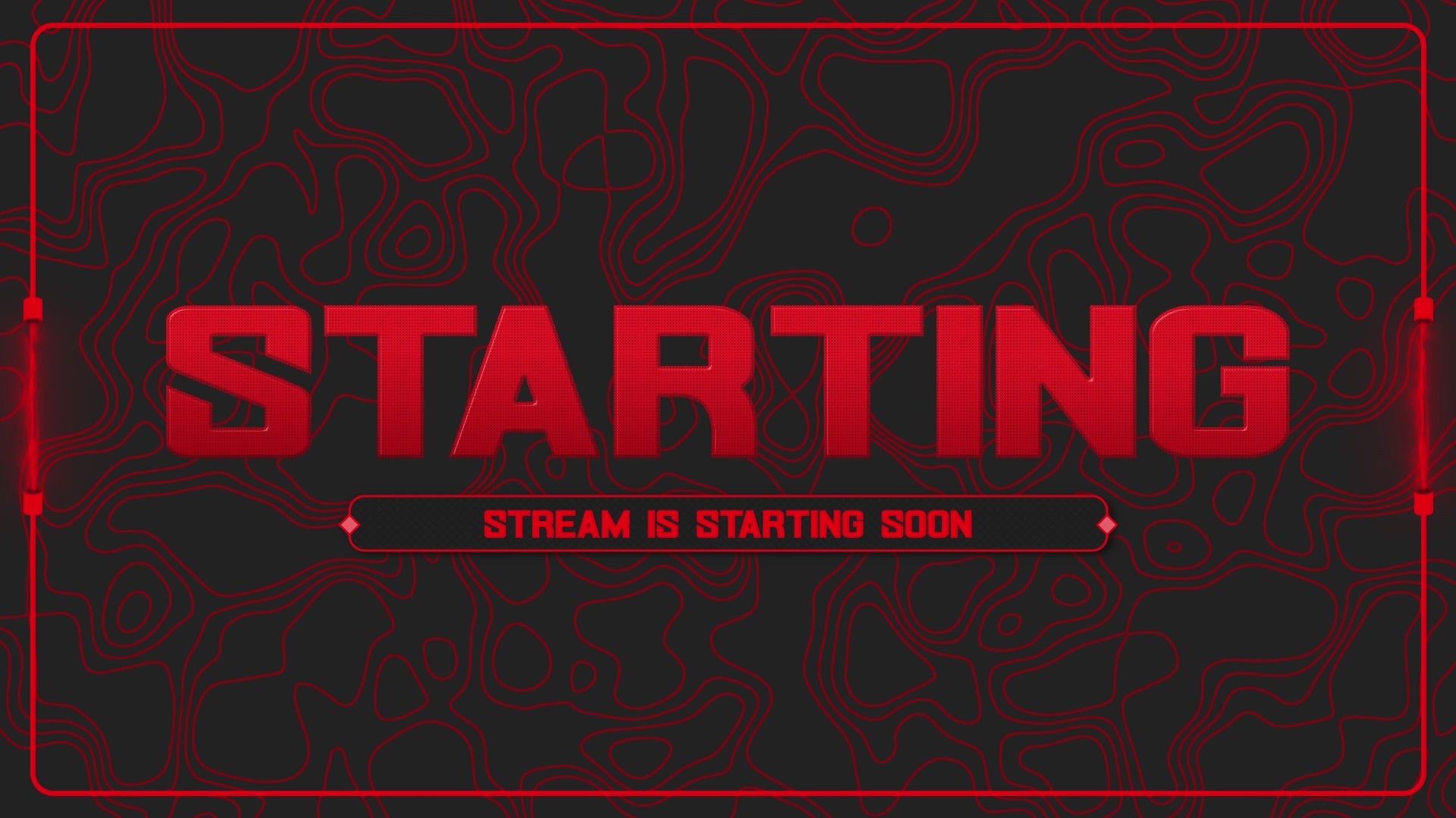 Red stream overlays package – BIGBRAUZ OVERLAYS