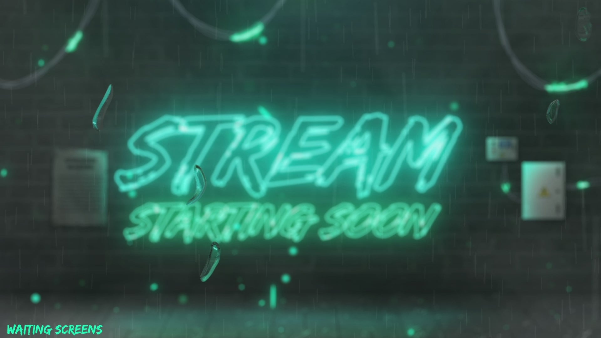 Green Neon Stream Overlays – BIGBRAUZ OVERLAYS